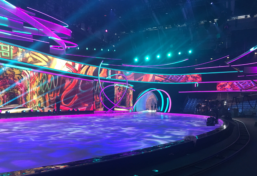 Dancing on Ice Set Production | Stage One