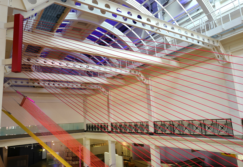 Science Museum sun ray installation | Stage One