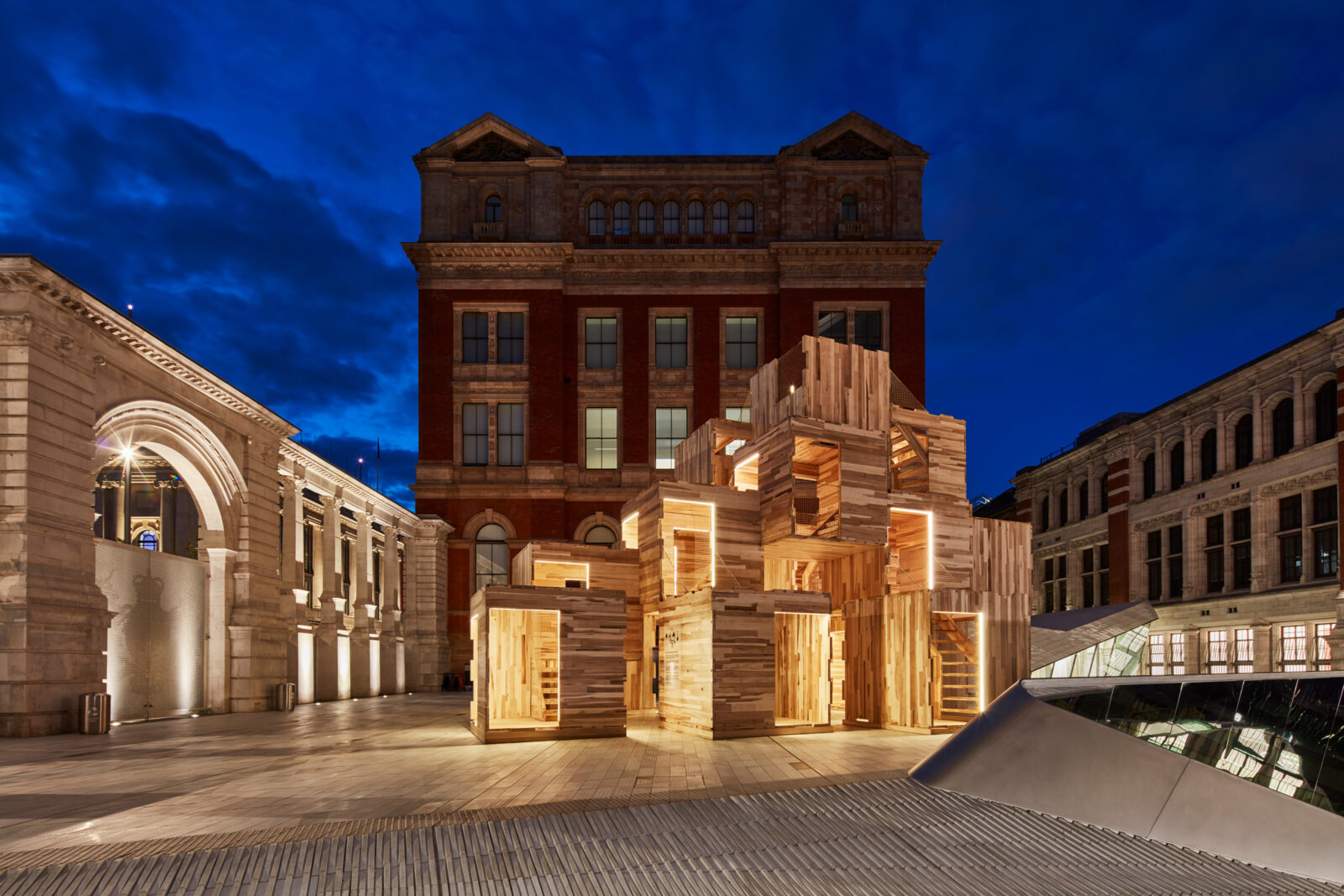 Timber interactive sculpture | Stage One