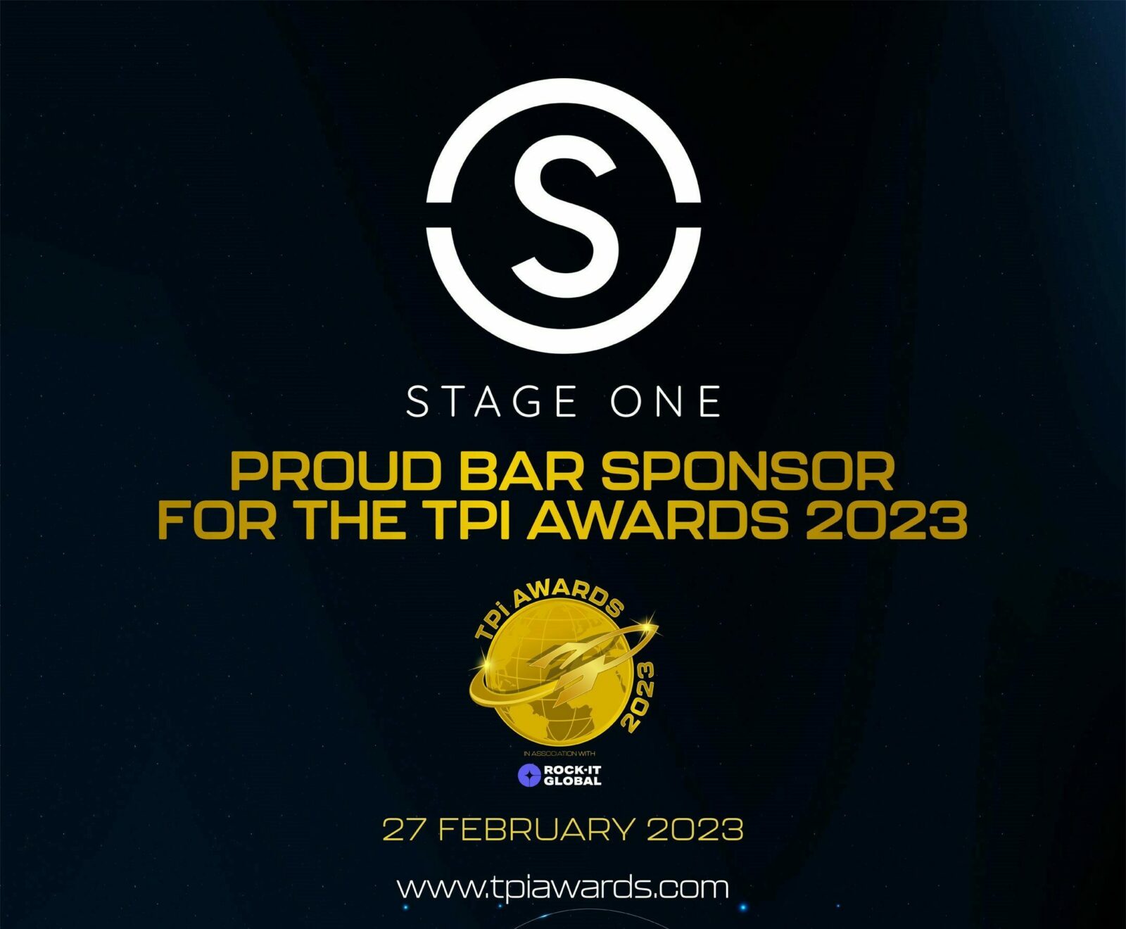 Stage One sponsors the TPi Awards | Stage One